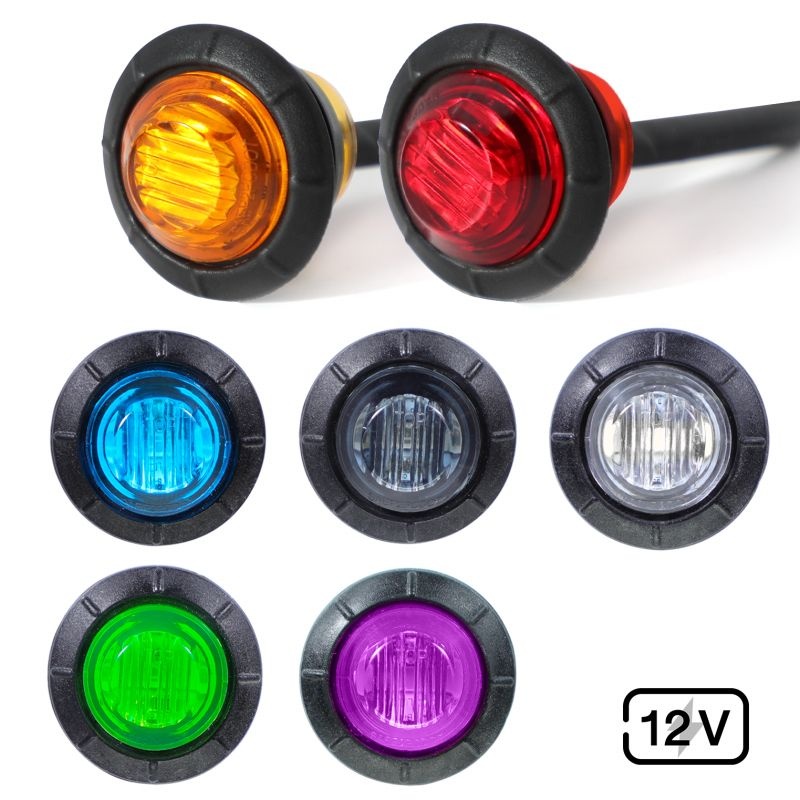 LED Truck Trailer Side Clearance Lights side marker signal lamp