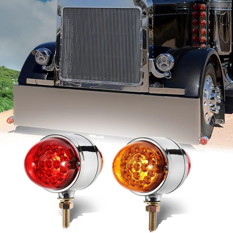 Double Face LED Truck Lights Parking Lights Marker Lights Turn Signal ...