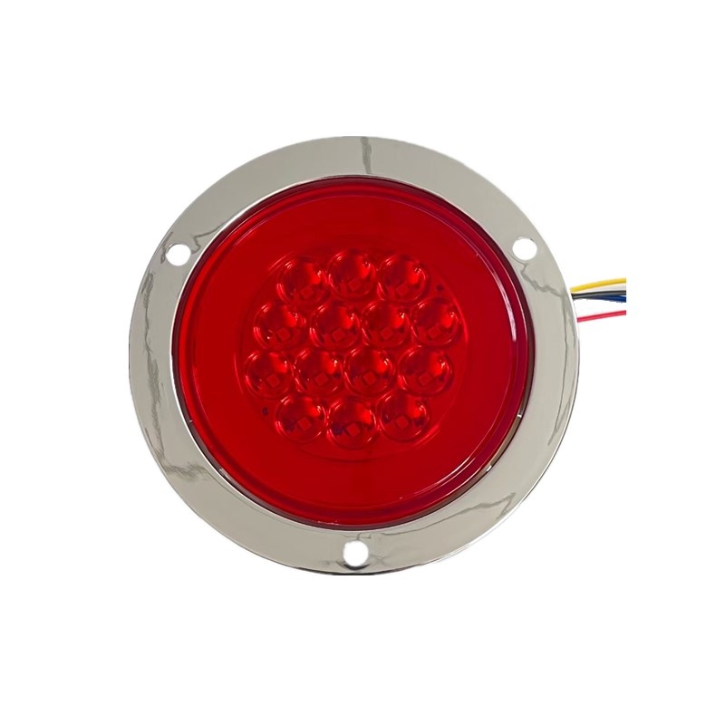 LED Round Truck Trailer Tail Lights truck brake light trailer Indicator ...