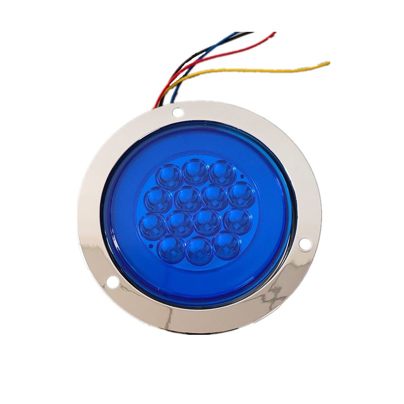 LED Round Truck Trailer Tail Lights truck brake light trailer Indicator ...