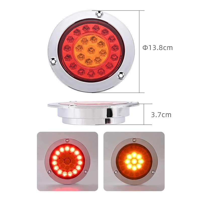 Round Truck Trailer Tail Lights LED truck tail light trailer brake light