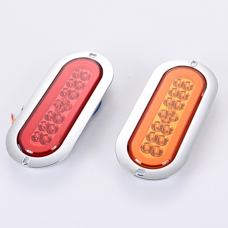 Round tail lamp Truck Trailer Tail Lights LED truck brake light