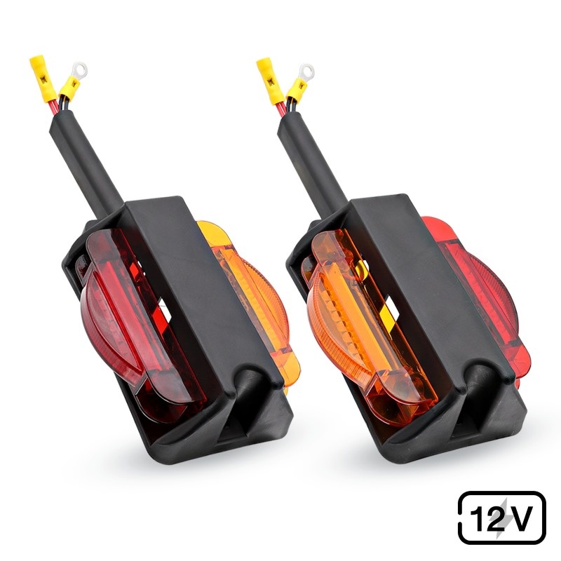 Double Face LED Fender Lights truck Fender lights LED Fender Pedestal ...