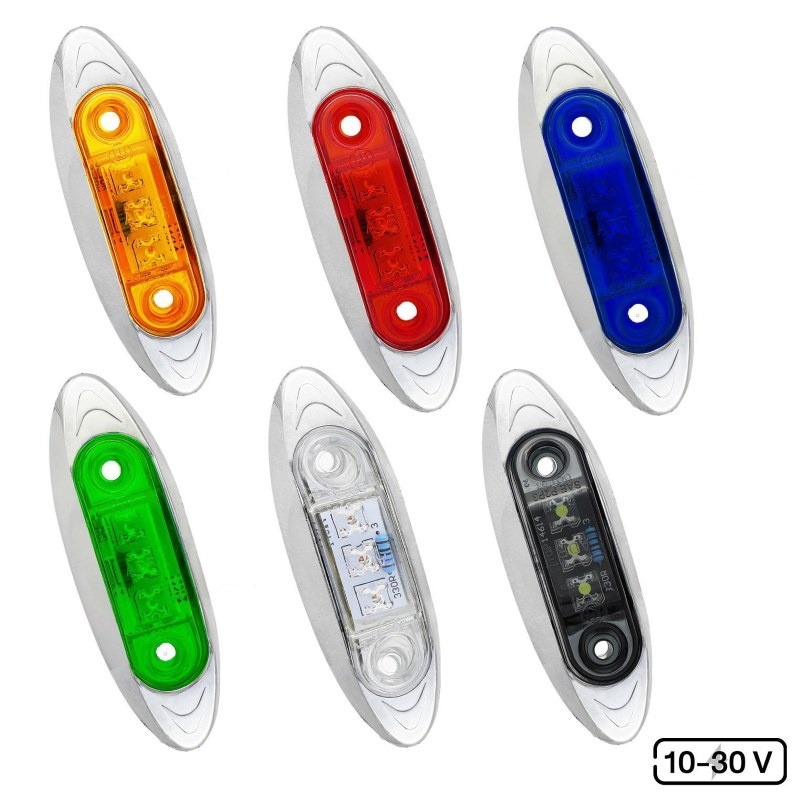 LED side clearance lights truck side marker light trailer turn sign ...