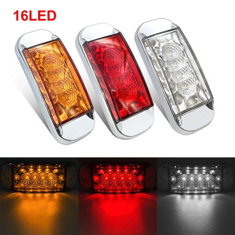 LED side clearance lights truck side marker light trailer turn sign ...