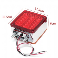 Square Truck Trailer Tail light double side led light truck tail lamp